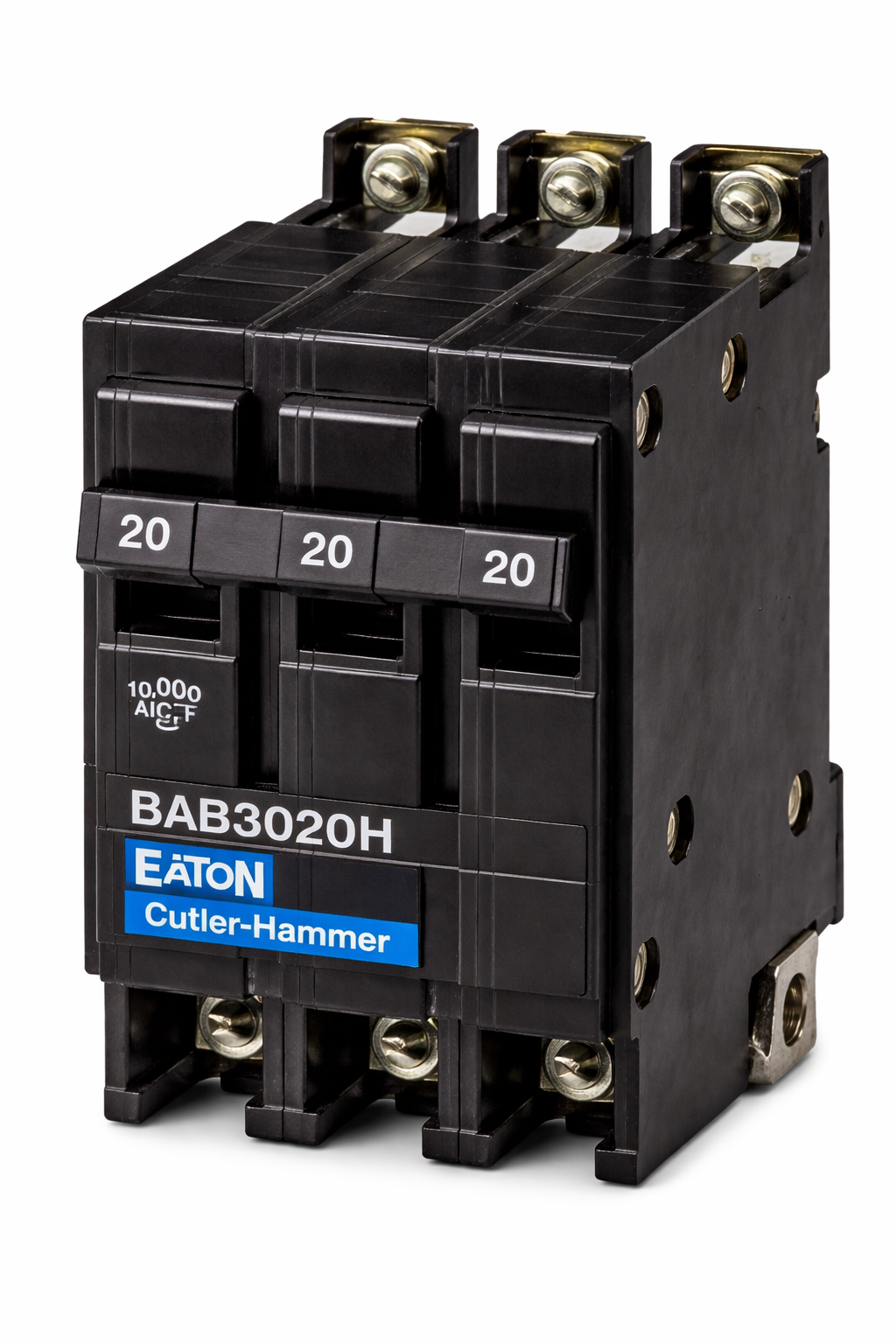 Cutler-Hammer-Eaton BAB3020H 20 Amp 3-Pole 240V Bolt On OVERSTOCK ...